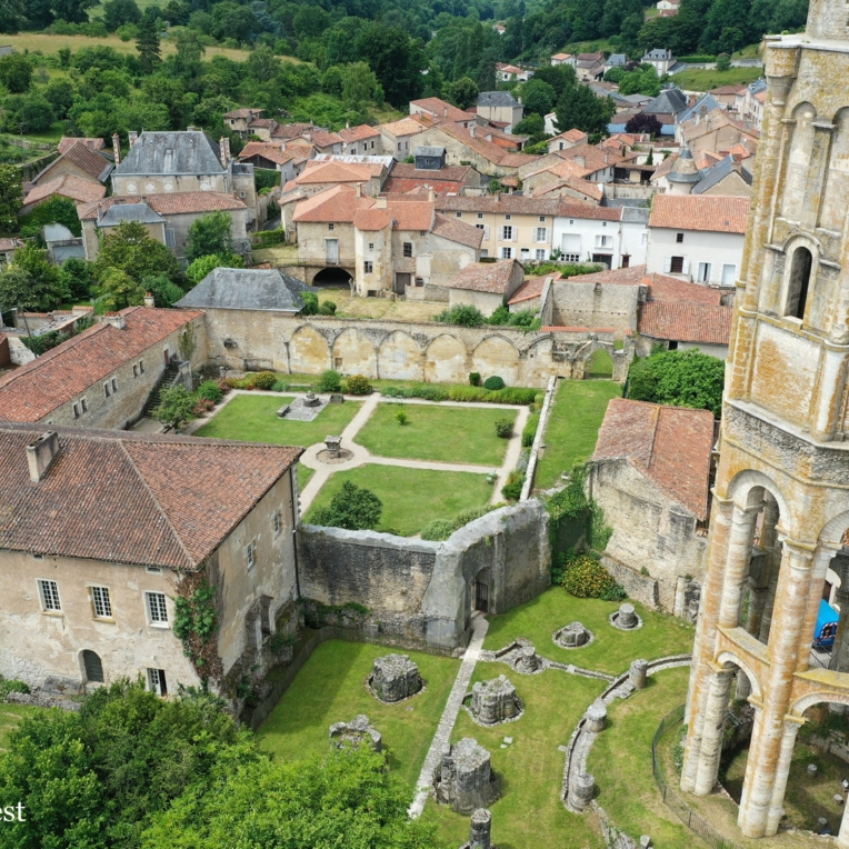Charroux Abbey: 10 centuries of history